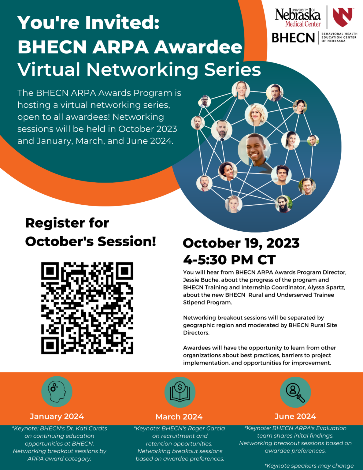 Introducing the BHECN-ARPA virtual networking series! Register for ...