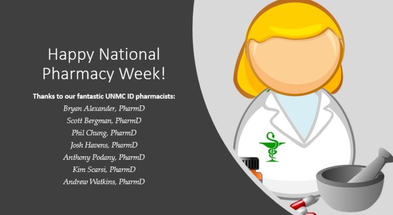 Happy National Pharmacy Week! - Division of Infectious Diseases ...