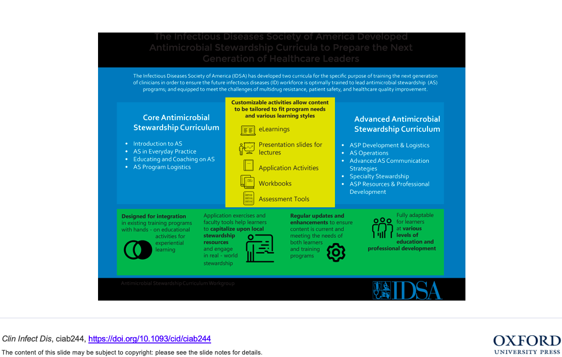 The Future of ID Training - UNMC ID Participate in Development of IDSA ...