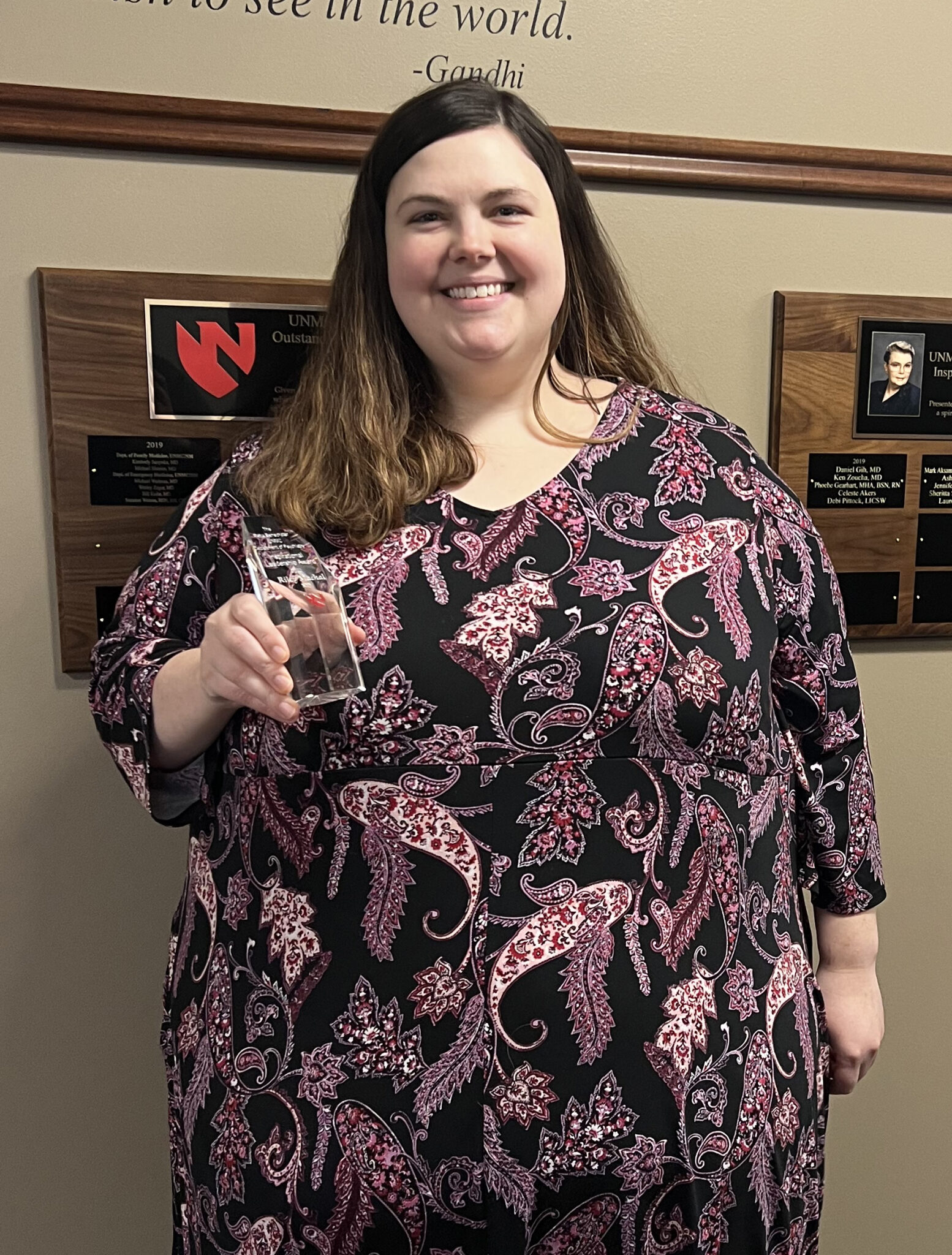 Five leaders receive award named after the late Reba Benschoter ...